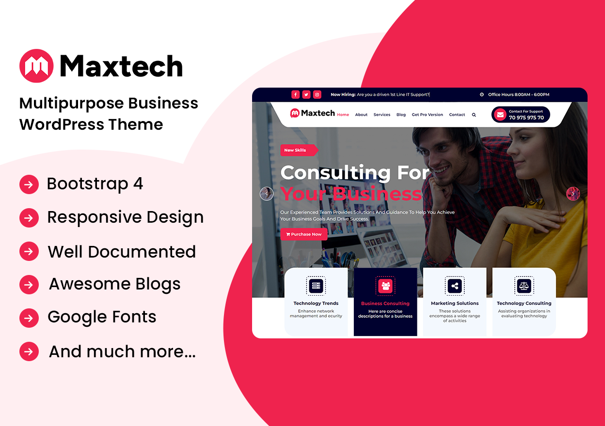 Maxtech Pro - Burger Themes