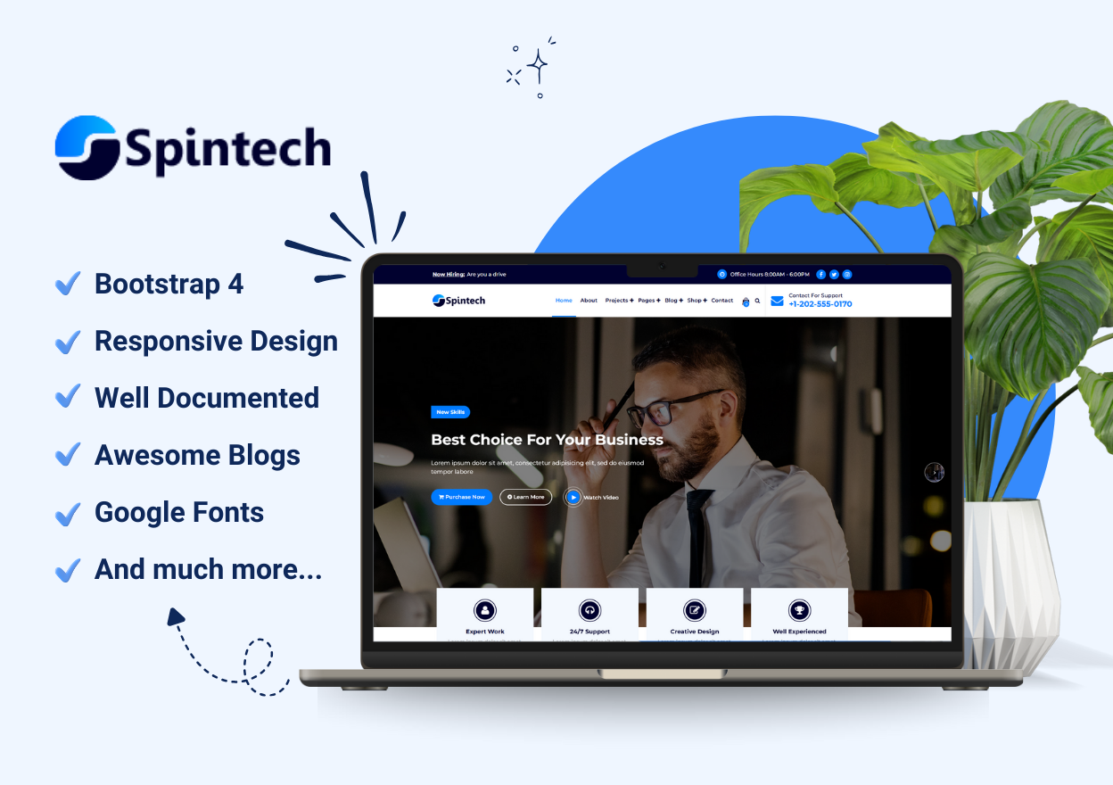 Spintech Pro – Burger Themes